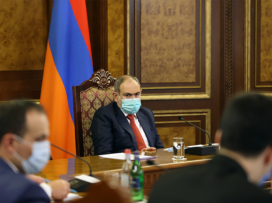 Pashinyan attends the meeting on prevention of political corruption ...